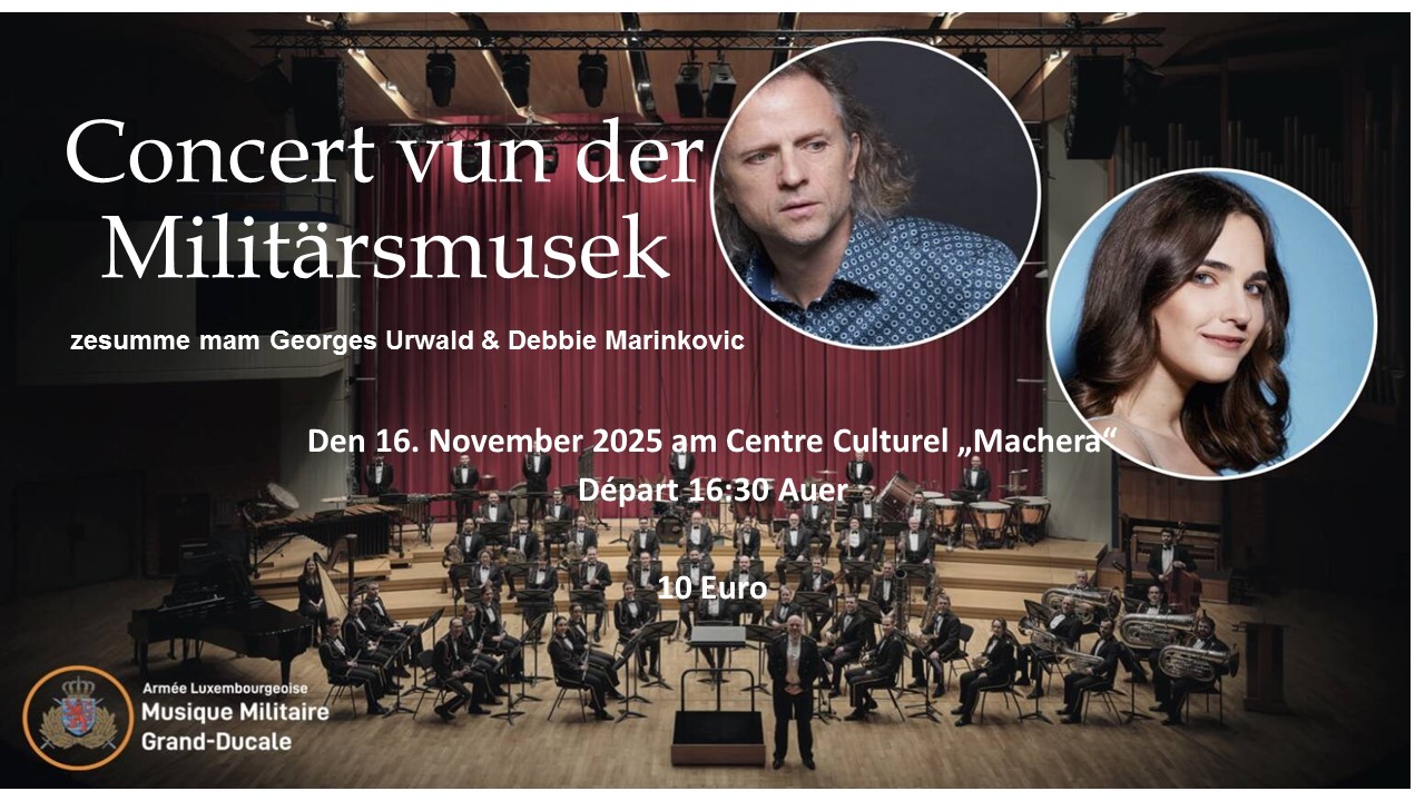 Concert vun der Militärsmusek am Machera | HPPA